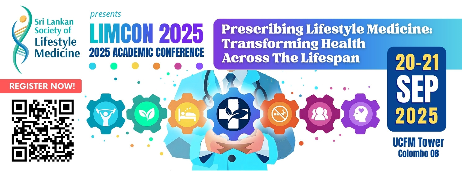 LIMCON 2025 – Academic Conference on Lifestyle Medicine, Sri Lanka ...